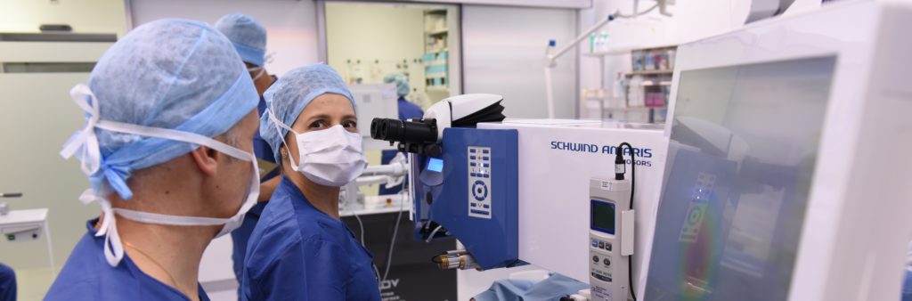 Opération des yeux au laser - Hôpital ophtalmique Jules-Gonin